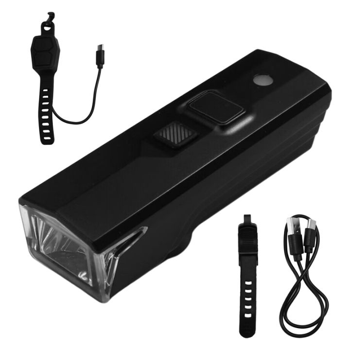 Smart Bicycle Front Light Rechargeable Bike Headlight with Horn ...