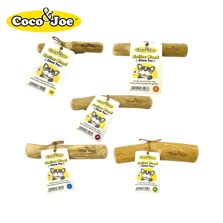 COCO & JOE Coffee Wood Chew Toy For Puppy & Dogs | Lazada