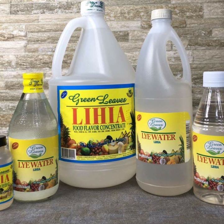 Lihia Lye Water Premium Gallon Food Grade Alkaline Solution Baking ...