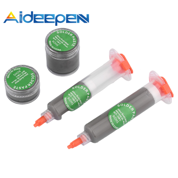 Aideepen No-Clean Solder Paste Low-Temperature Solder Paste Sn42/Bi58 ...
