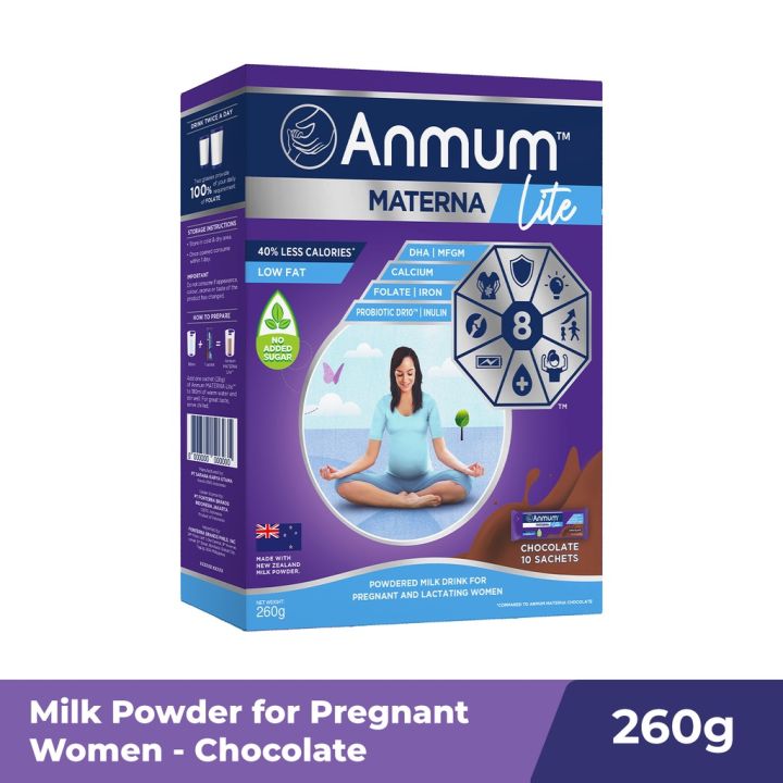 Anmum Materna Pregnancy Milk Powder Lite Choco 260g | Lazada PH