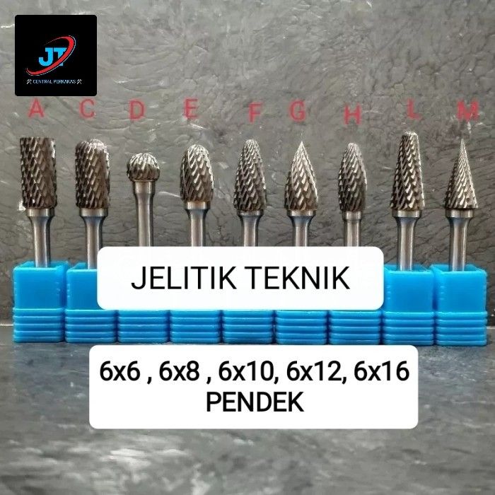 Mata Tuner Porting Bor tuner 6mm Carbide / Mata Bor Rotary 6mm 8mm 10mm ...
