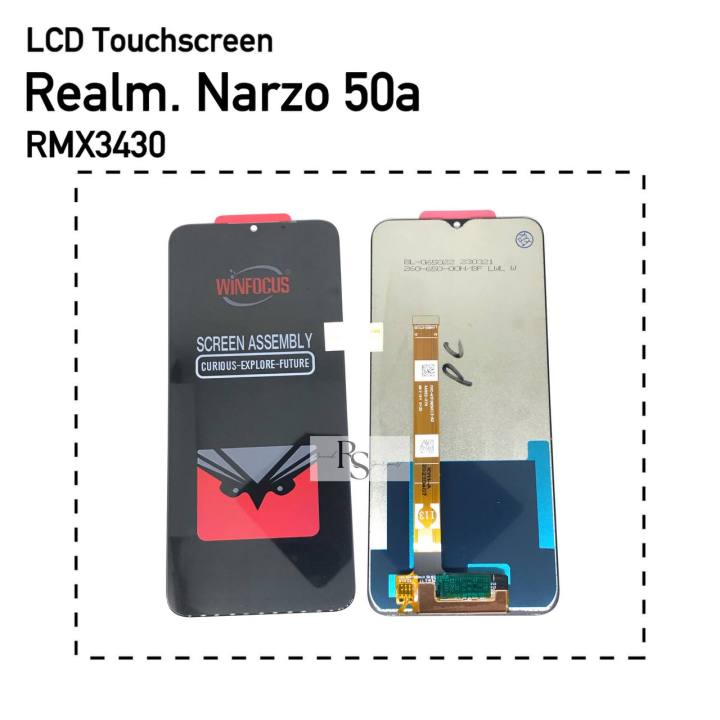 LCD TOUCHSCREEN REALME NARZO 50A RMX3430 FULLSET | Lazada Indonesia