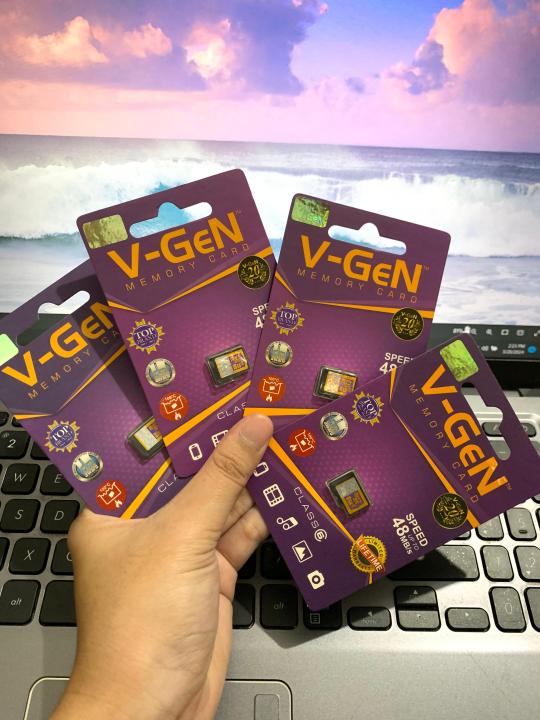 Memory Card V-GEN 48MB/S CLASS 6 4GB / 8GB / 16GB / 32GB MMC Micro SD ...