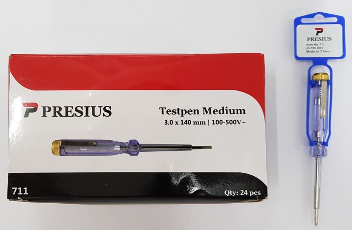 PRESIUS TESPEN LISTRIK 711 (HARGA GROSIR) OBENG MIN MINUS TESTPEN ...
