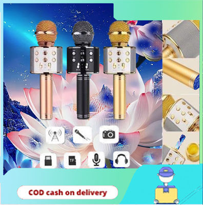 Microphone Bluetooth Mic Karaoke WS 858 Microphone mic smule | Lazada Indonesia