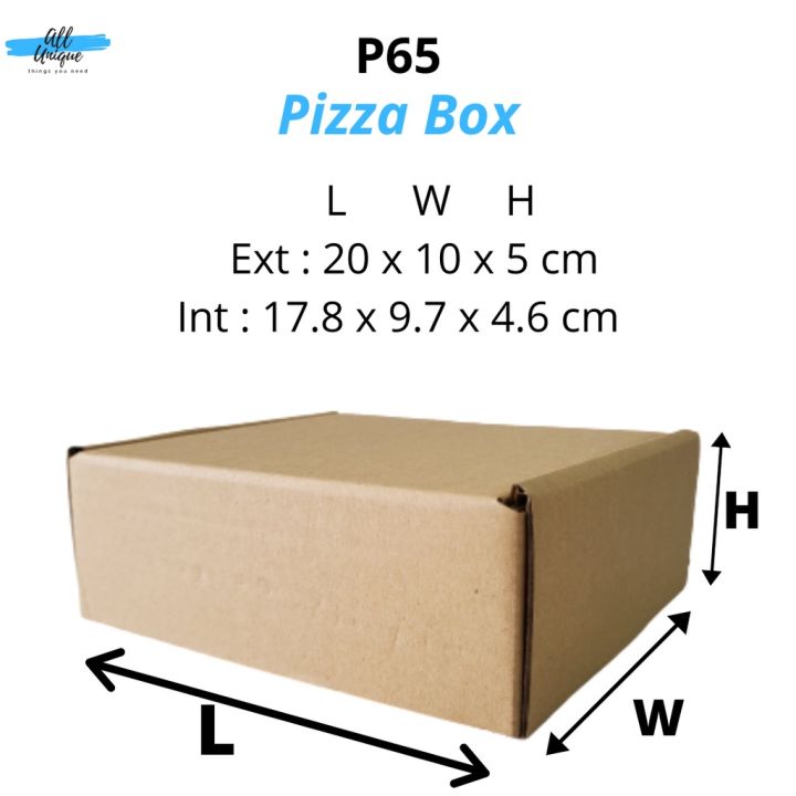 Pizza Box-P65-Carton Box | Lazada