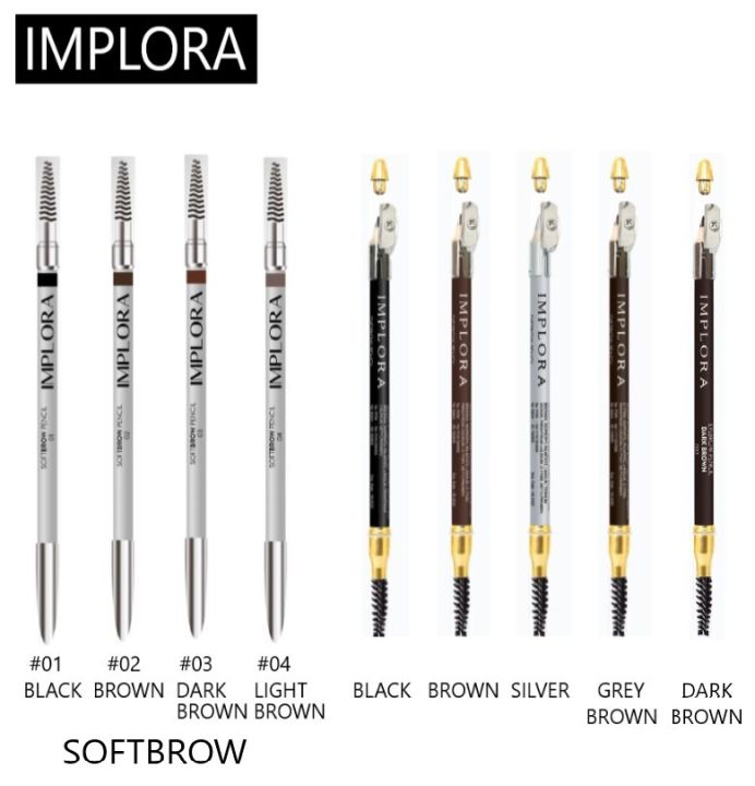 IMPLORA PENSIL ALIS / EYEBROW & SOFTBROW ORIGINAL | Lazada Indonesia