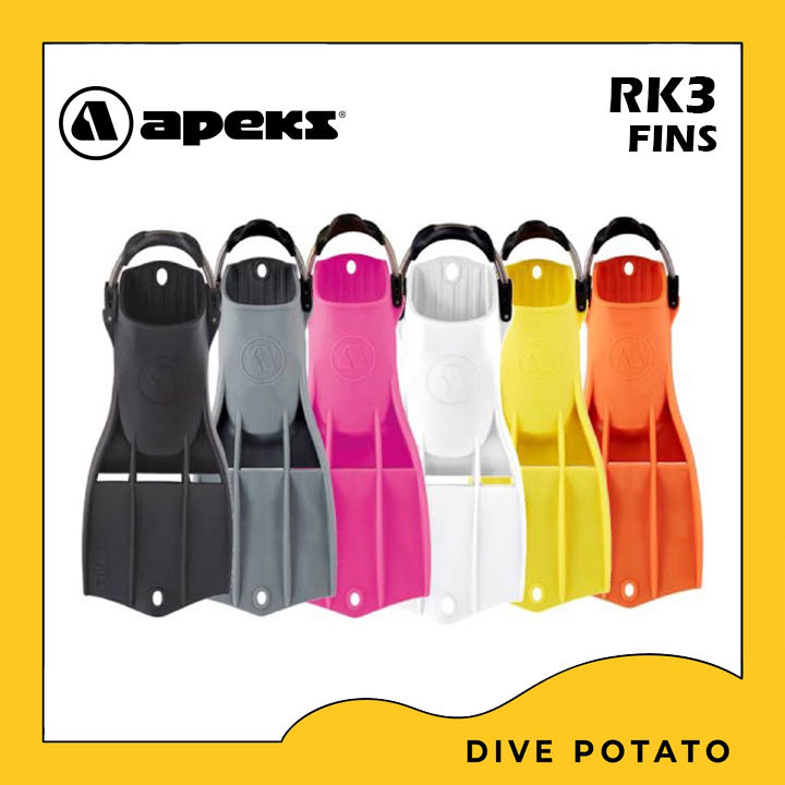 (สอบถามก่อนสั่งซื้อ)Apeks RK3 Scuba Fins | Lazada.co.th