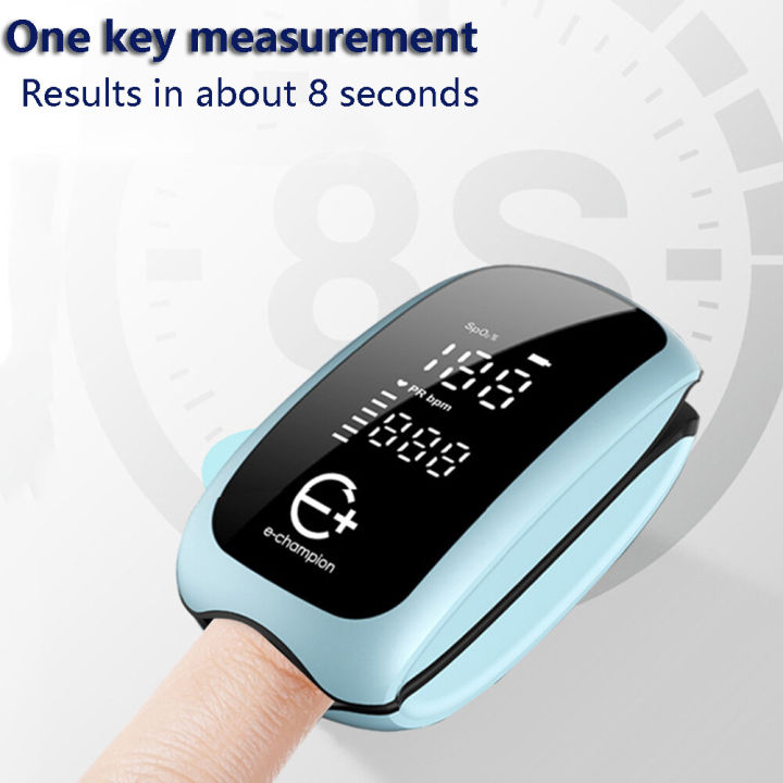 SP019 Rechargeable digital fingertip pulse oximeter Heart rate ...