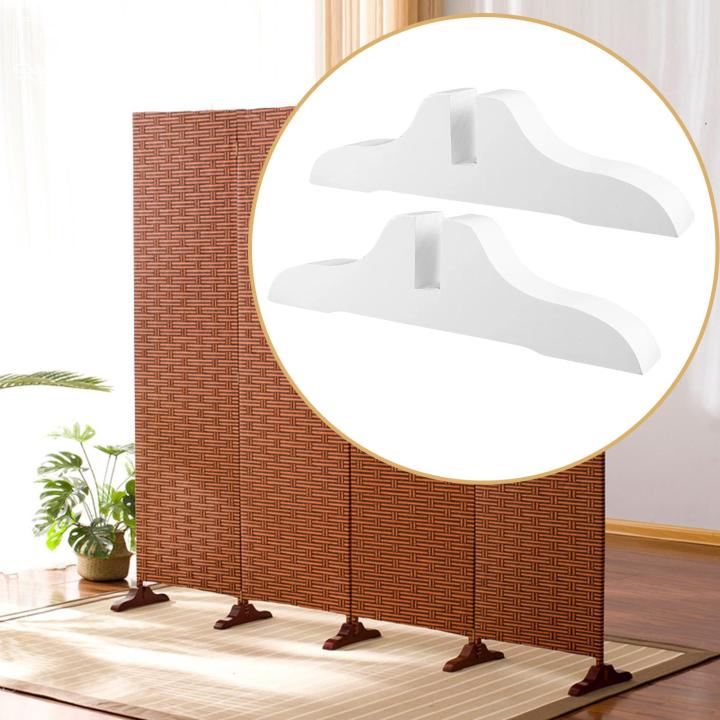 Serbery 2x Privacy Screen Holder Room Divider Base Detachable Cut Off ...