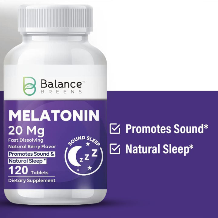 Sleep Hormone 20 mg - No Habit Forming - Sleep Faster, Sleep Longer ...