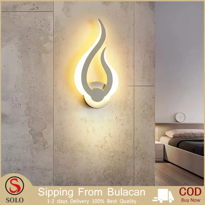 SOLO LED Modern Wall Lamp Tri Color Wall Light For Living Room Hallway ...