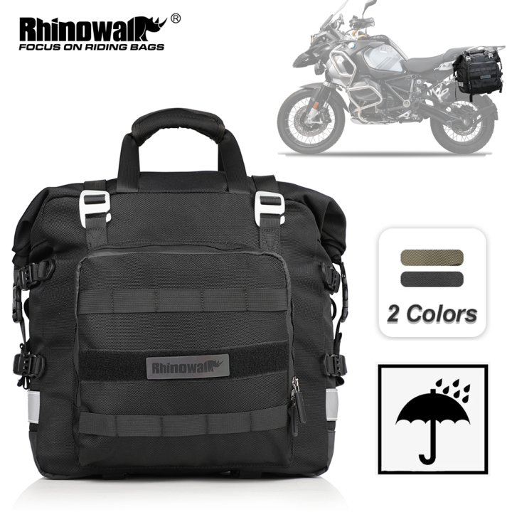 Rhinowalk Motorcycle Side Bag 100% Waterproof Inner Bag 20L SaddleBag ...