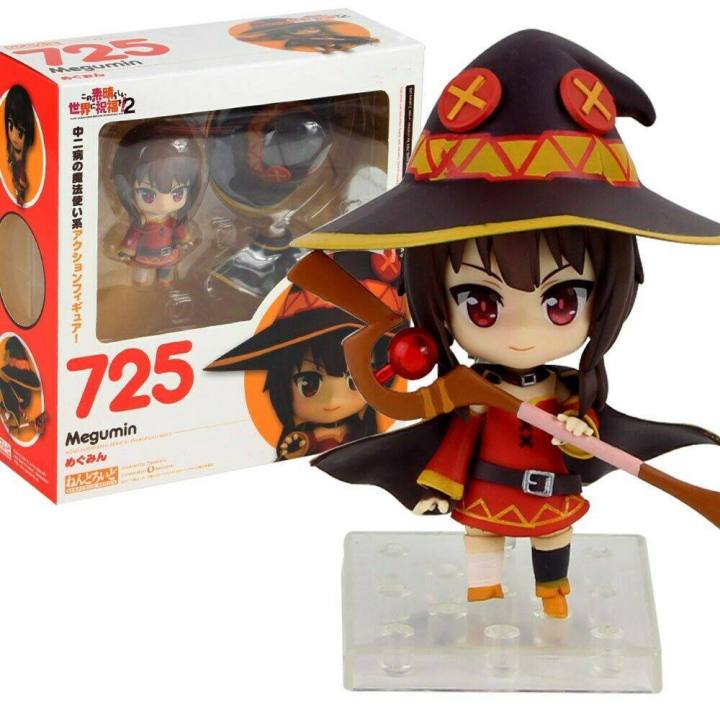 10cm Anime Nendoroid 725 Konosuba MEGUMIN PVC Action Figure | Lazada ...