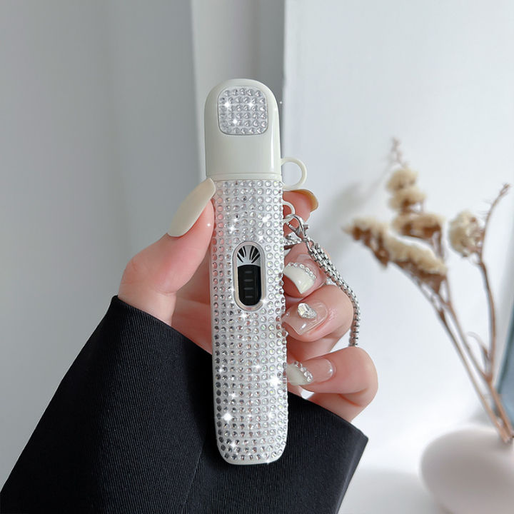 Popcase Relx Infinity 2 Case Metal Lanyard Bling Glitter Cover with Pod ...