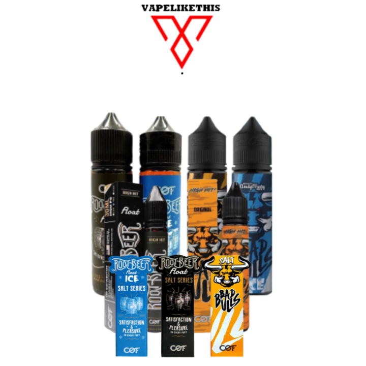 COF Rootbeer Freebase 60ml HTPC 30ml Salt 10ml Bad Bull Mad Bull ...