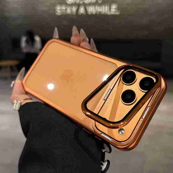 CSCR Luxury Invisible Holder Hard Phone Cases For iPhone 17 Pro Max 17 ...