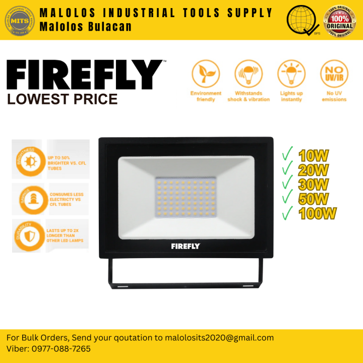 FIREFLY BASIC TERRA FLOODLIGHT 10W 20W 30W 50W 100W | Lazada PH