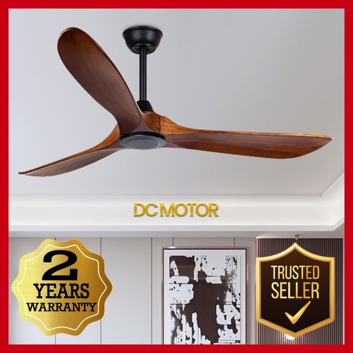 MYKE CF8039 Ceiling Fan (60") (Rubber Bronze) (No Lamp) (2 yrs Warranty ...