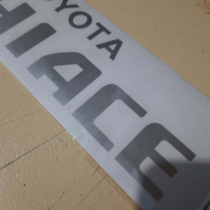 Toyota HiAce Sticker | Lazada PH