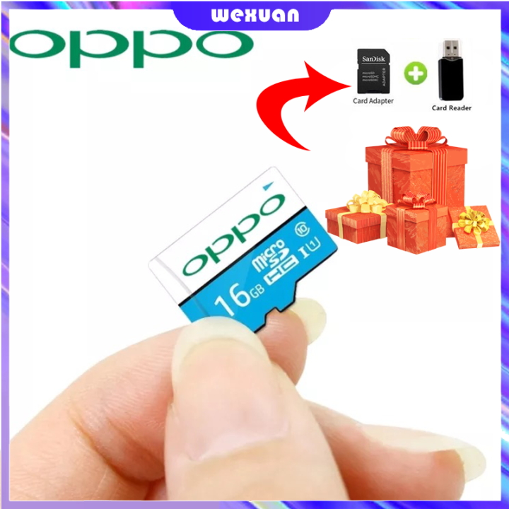 【COD】 Oppo SD Card Class10 UHS-I ความเร็วสูงหน่วยความจำ TF Card 512GB ...
