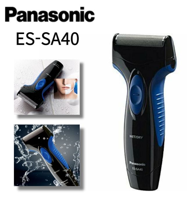Panasonic ES-SA40 Electric Shaver Wet/Dry Men Rechargable Shaver Black ...