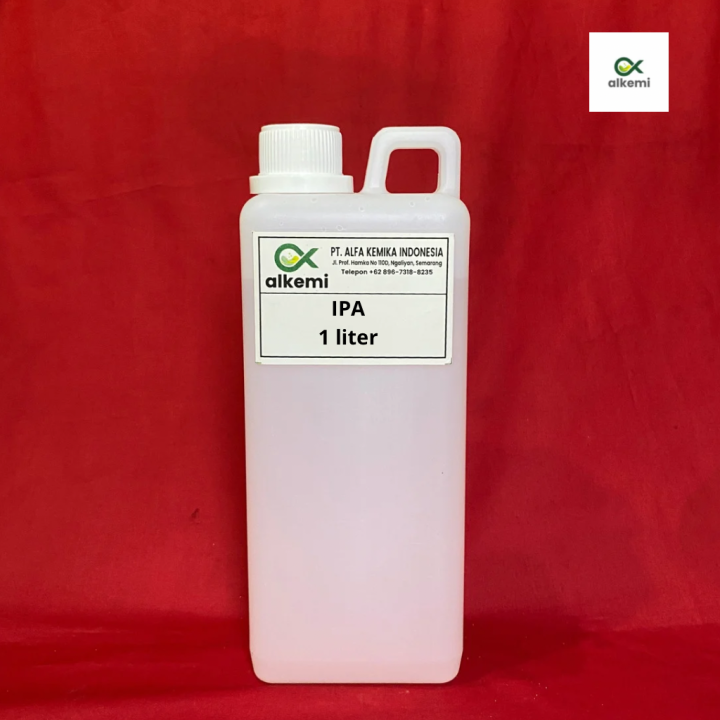 Isopropyl Alcohol / Isopropil Alkohol / IPA MURNI 1 Liter | Lazada ...