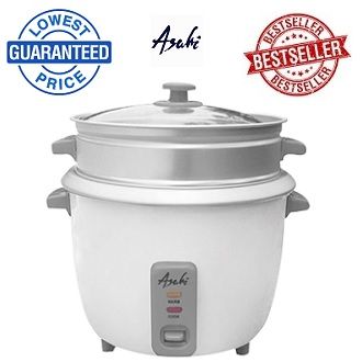 Asahi RC-10 Rice Cooker 1.8 Liters With Steamer 10 Cups | Lazada PH