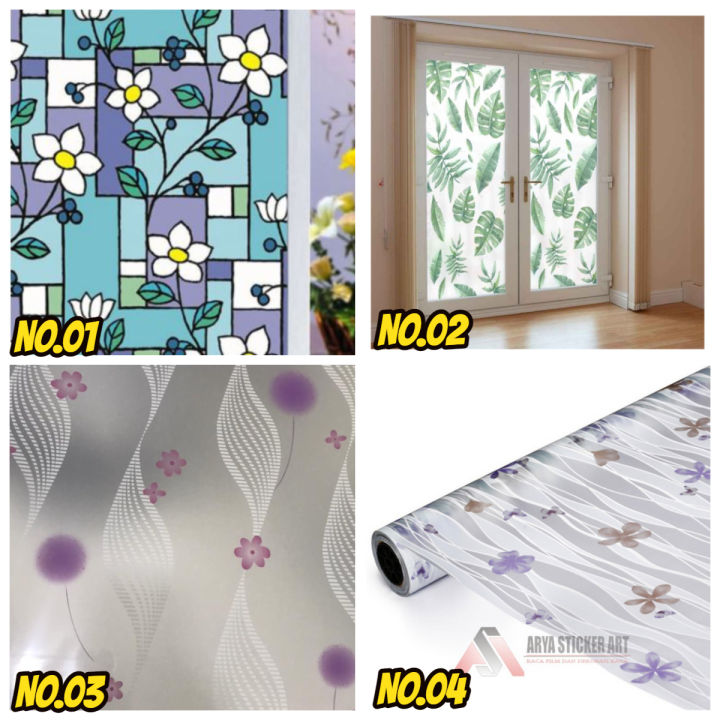 Stiker Kaca Jendela Rumah Sticker Kaca Sunblast Ukuran 45cm x 1meter ...
