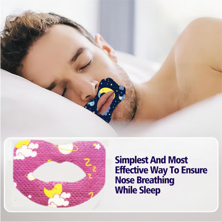 30pcs Sleep Strips Advanced Gentle Mouth Tape Nose Sleeping Less Mouth Breathing Anti-Snoring ...