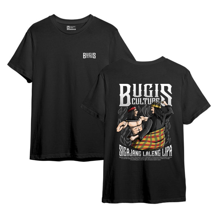 BAJU KAOS BUGIS CULTURE | SIGAJANG LALENG LIPA Cotton Comced Premium ...