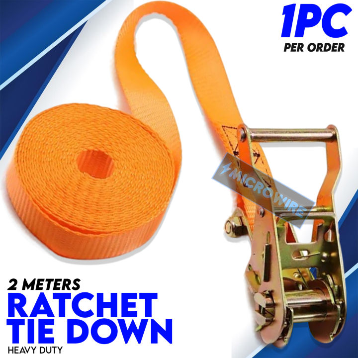 Adjustable Ratchet Tie Down Cargo Lashing Belt Cargo Straps Luggage ...