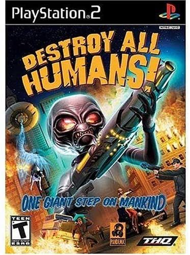 PS2 Destroy All Humans! , Dvd game Playstation 2 | Lazada
