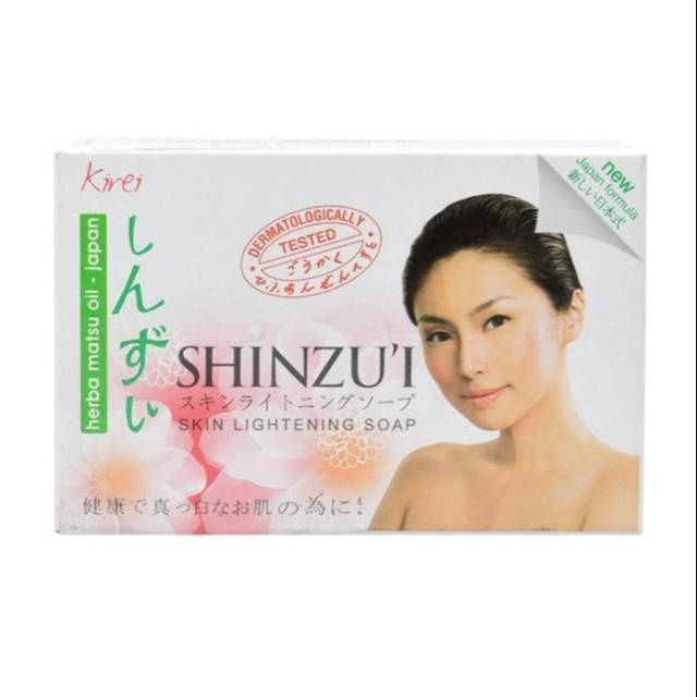 SHINZUI Skin Lightening Bar Soap 80gr | Sabun Shinzui | Sabun pencerah ...