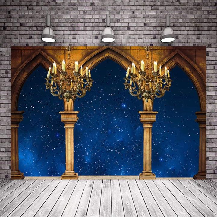 Medieval Palace Pillar Backdrop for Photography 7x5ft Princess Bell and ...
