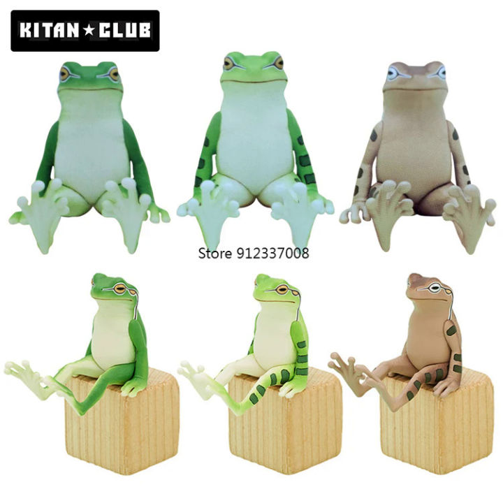 Genuine Club Kitan Gachapon Gacha Capsule Toy Big Frog Sitting ...