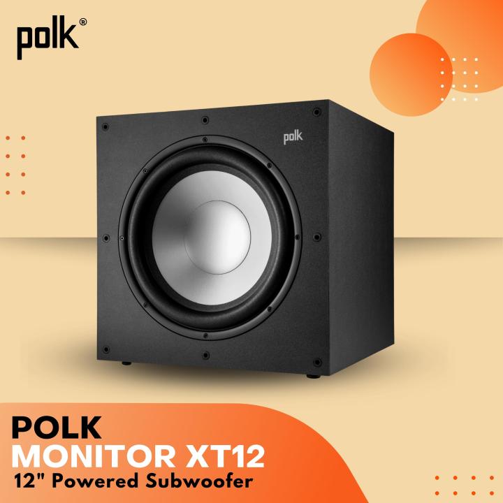 Polk Monitor XT12 12" powered subwoofer - Polk MXT12 | Lazada PH