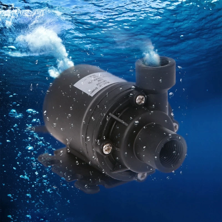 Pompa Air Celup Aquarium Water Cooling Cycle Submersible Pump Fish Tank ...