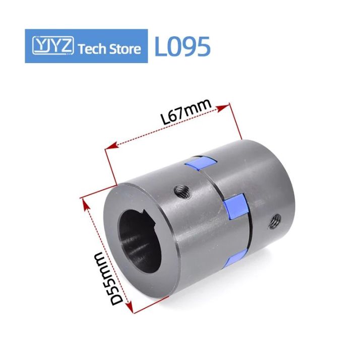 L095 D55 L67 45# Steel 3 Jaw Engine Shaft Atapter Transition Coupling ...
