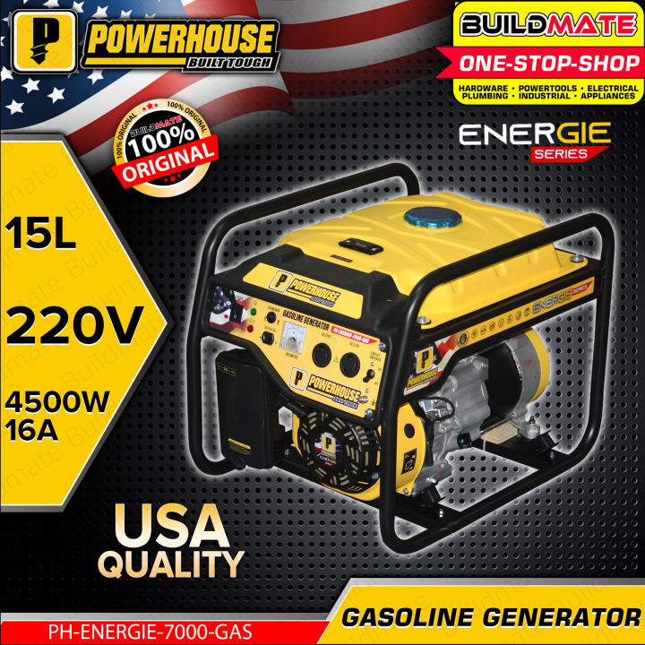 POWERHOUSE ENERGIE SERIES GASOLINE GENERATOR RECOIL START MAX POWER 4 ...