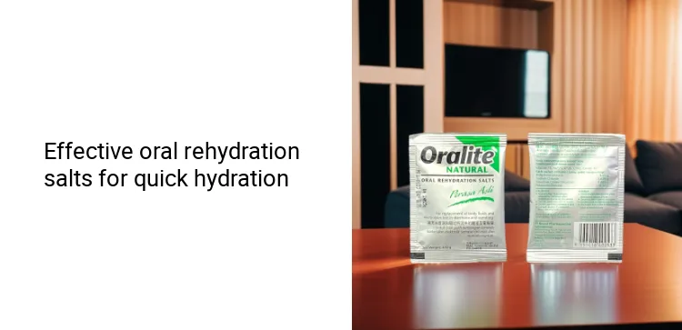 Oralite Oral Rehydration Salts Natural Favour - 1 Sachet | Lazada