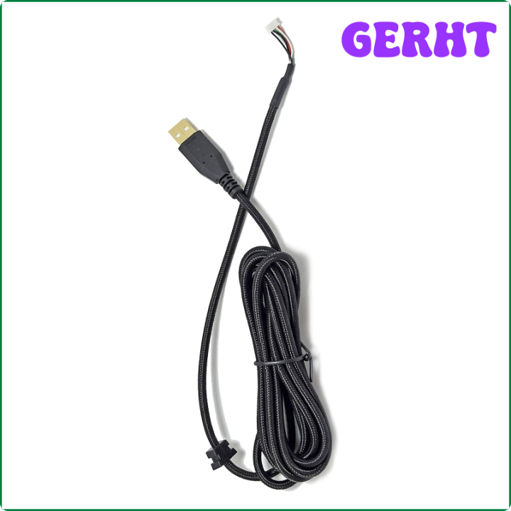 GERHT Nylon Braided Line USB Keyboard Line Cable Replace Repair ...