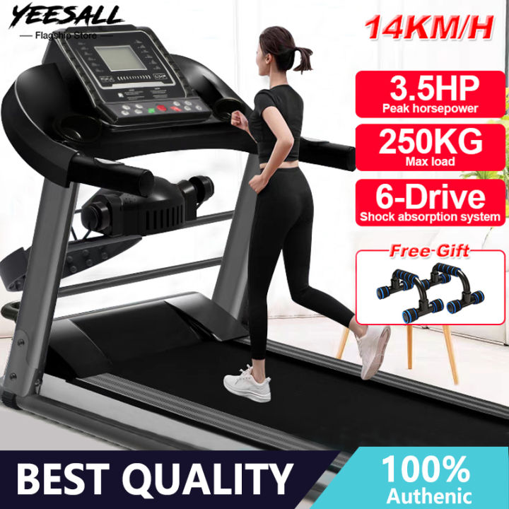 Yeesall 3.5HP treadmill household type female folding dormitory indoor ...