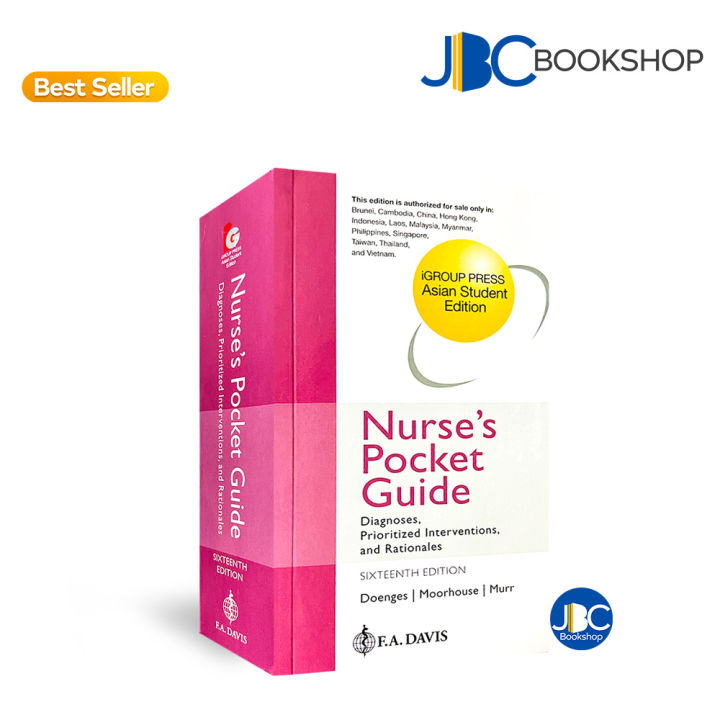 Nurse's Pocket Guide (NANDA) 16E (PB) by Doenges, Moorhouse, Murr | Lazada PH