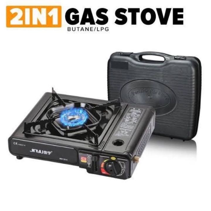 100% Original Jcam 2 IN 1 New Portable Butane Gas Stove Mini Camping ...