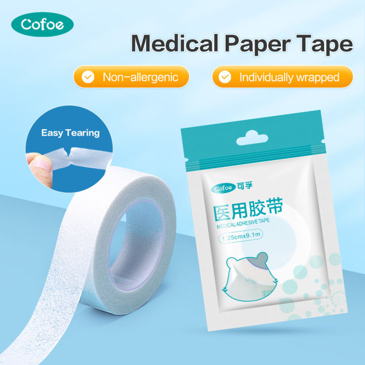 Cofoe Medical Paper Tape Adhesive Tape Roll Wound Dressing Surgical ...