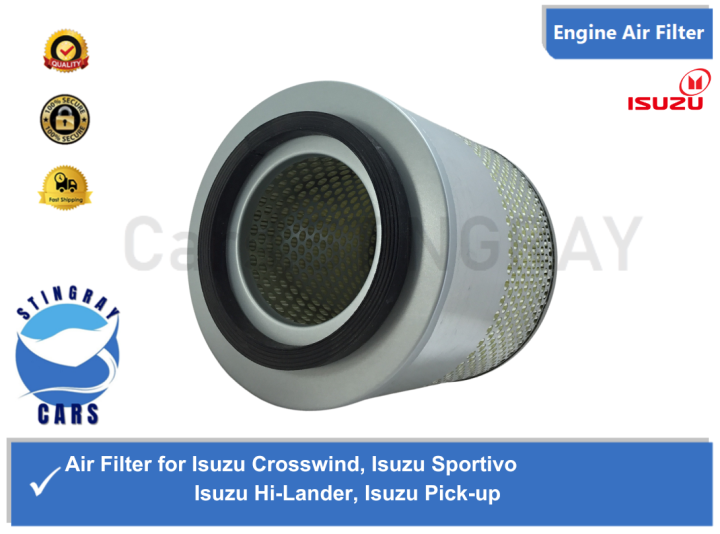 Engine Air Filter for Isuzu Crosswind, Isuzu Sportivo, Isuzu Hi-Lander ...
