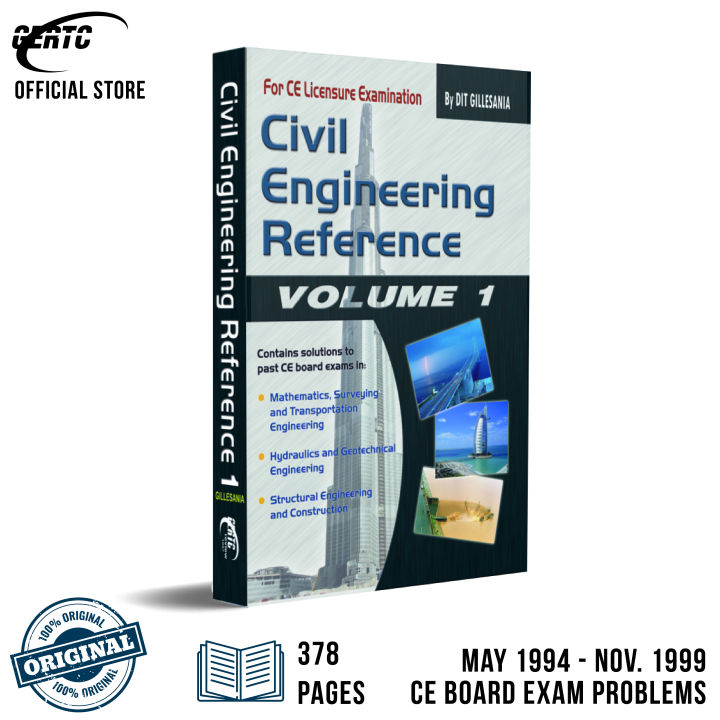 Civil Engineering Reference Vol 1 (CE Ref 1) - Official Civil ...