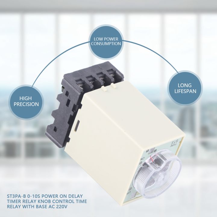 Timer Delay Relay Time Delay Relay Power On Automatic Control for Automated Control Circuit ...